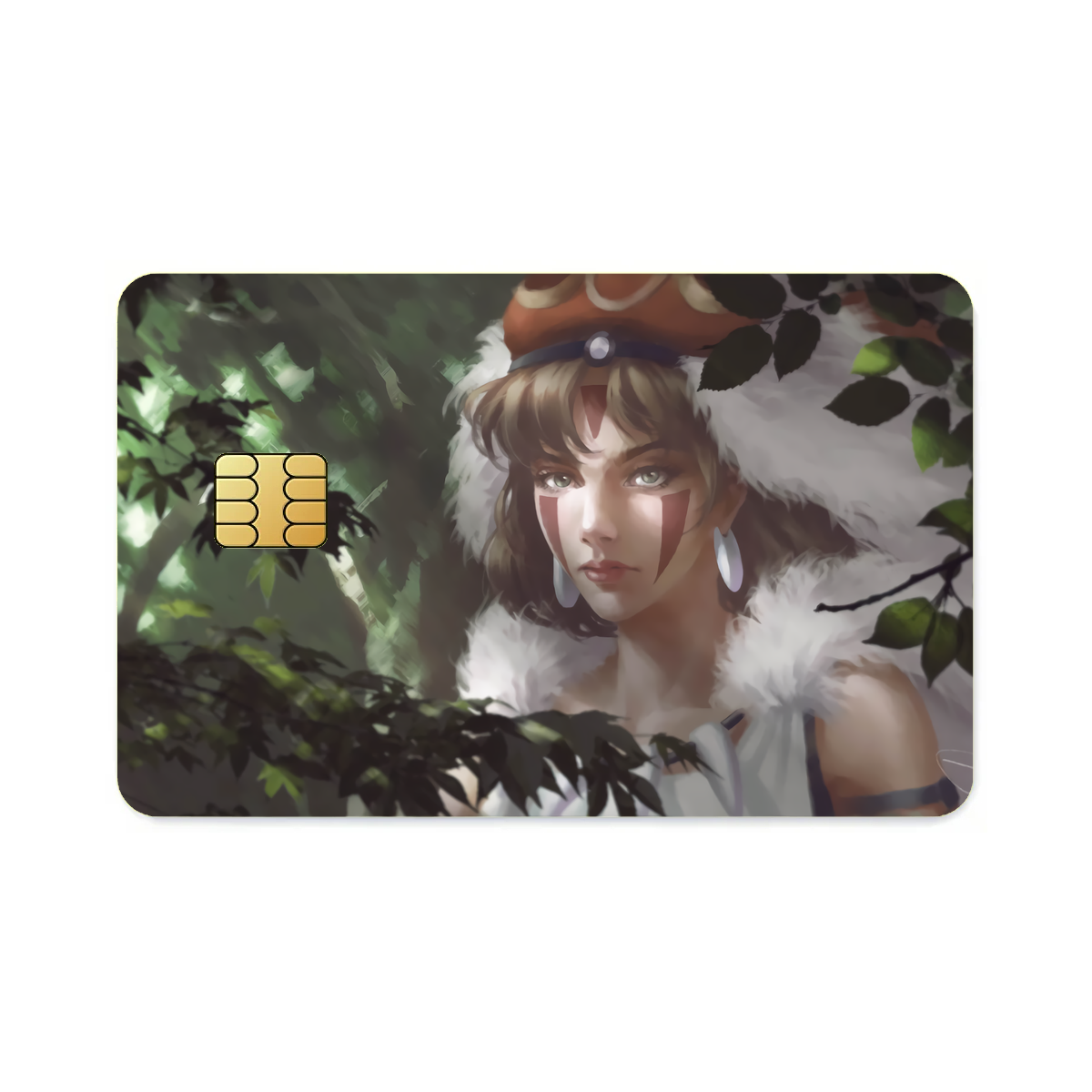 Princess Mononoke Credit Card Skins (4-in-1 Pack)