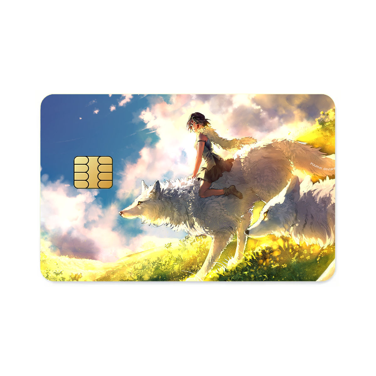 Princess Mononoke Credit Card Skins (4-in-1 Pack)