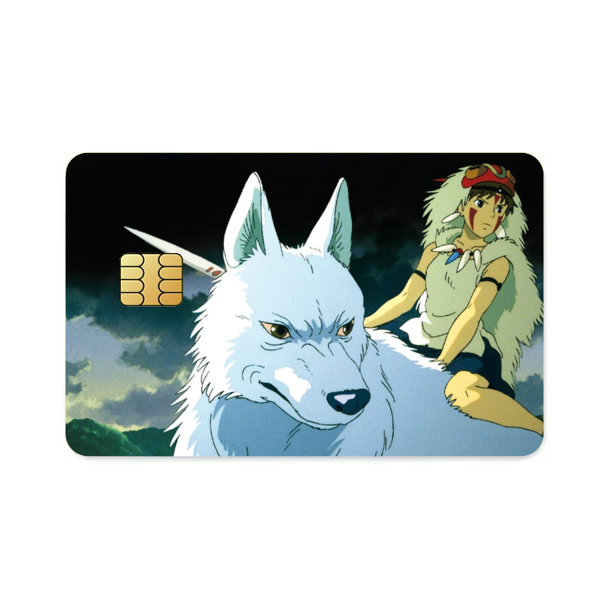 Princess Mononoke Credit Card Skins (4-in-1 Pack)