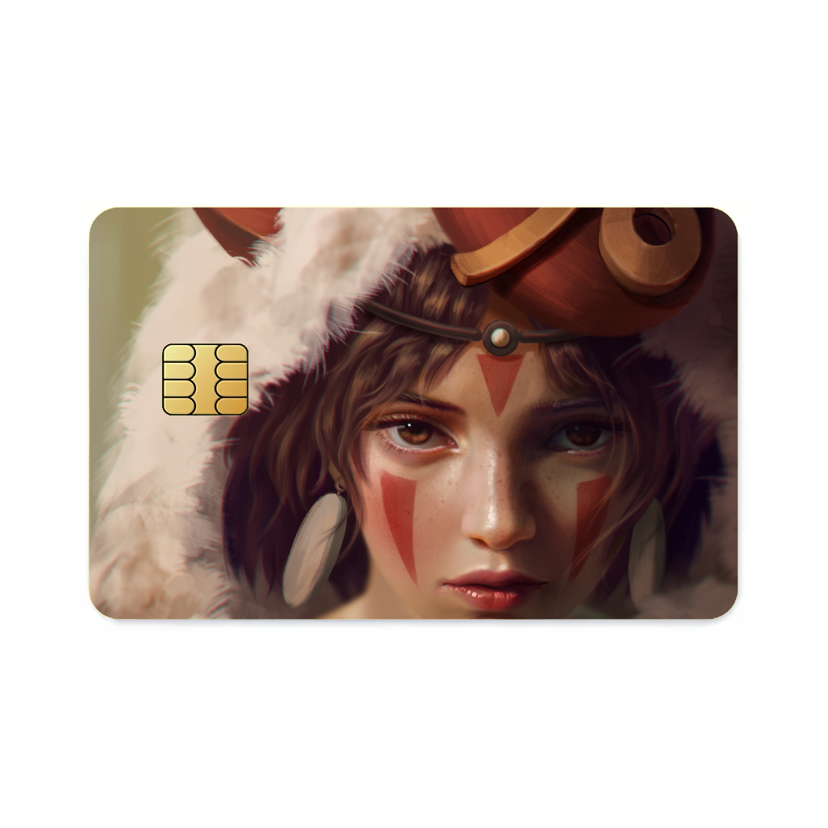 Princess Mononoke Credit Card Skins (4-in-1 Pack)