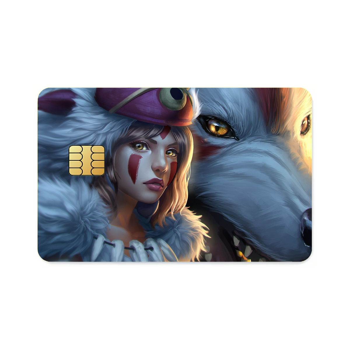 Princess Mononoke Credit Card Skins (4-in-1 Pack)