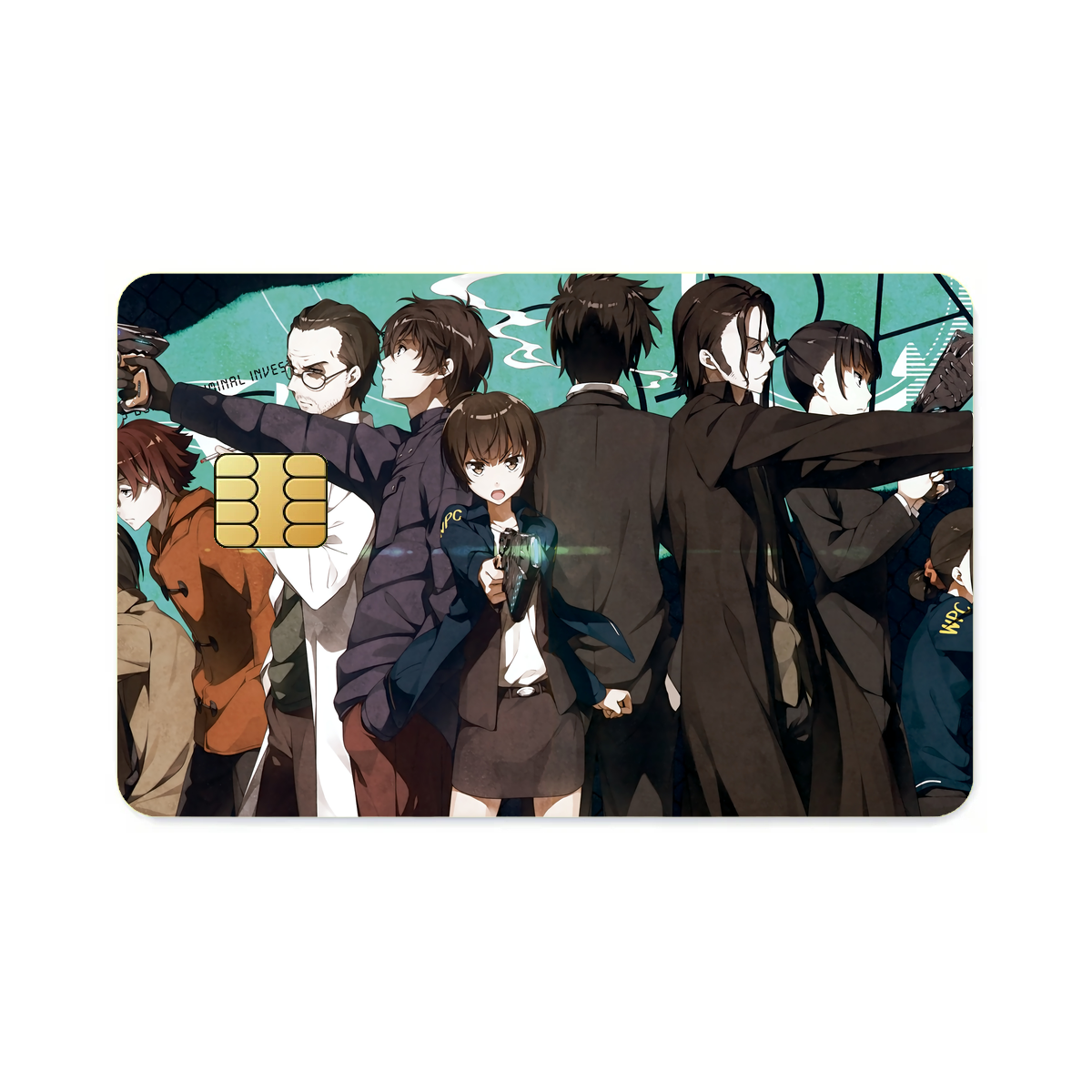 Psycho- Pass Credit Card Skins (4-in-1 Pack)