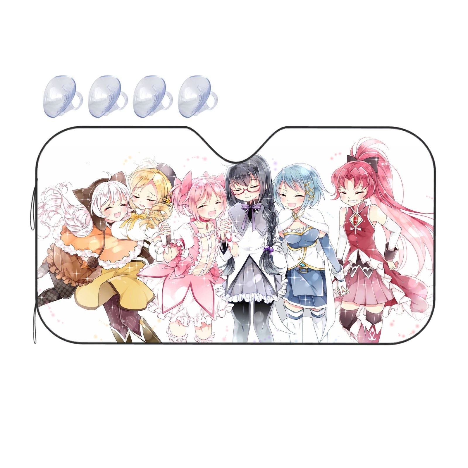 Puella Magi Madoka Magica Car Sunshade