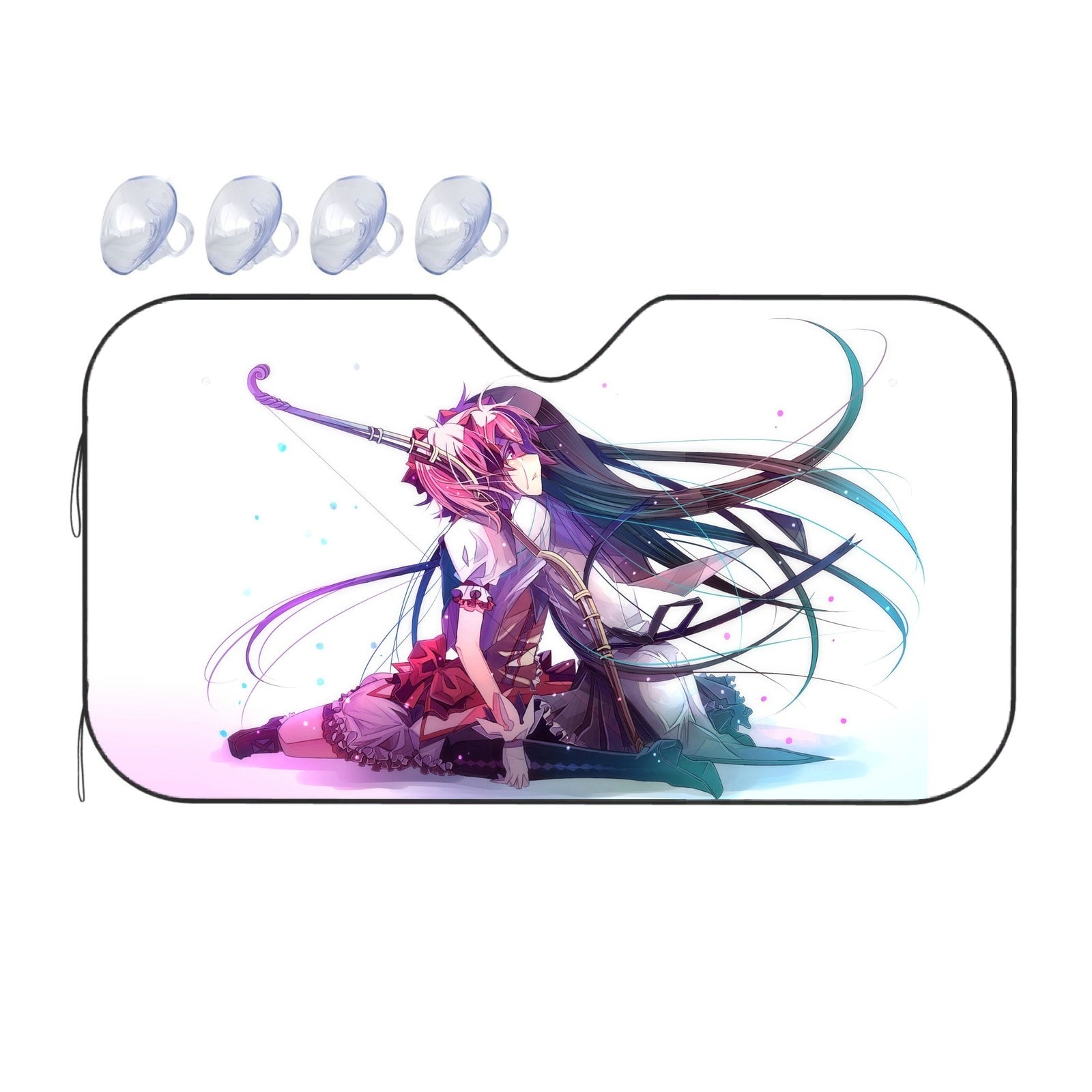 Puella Magi Madoka Magica Car Sunshade