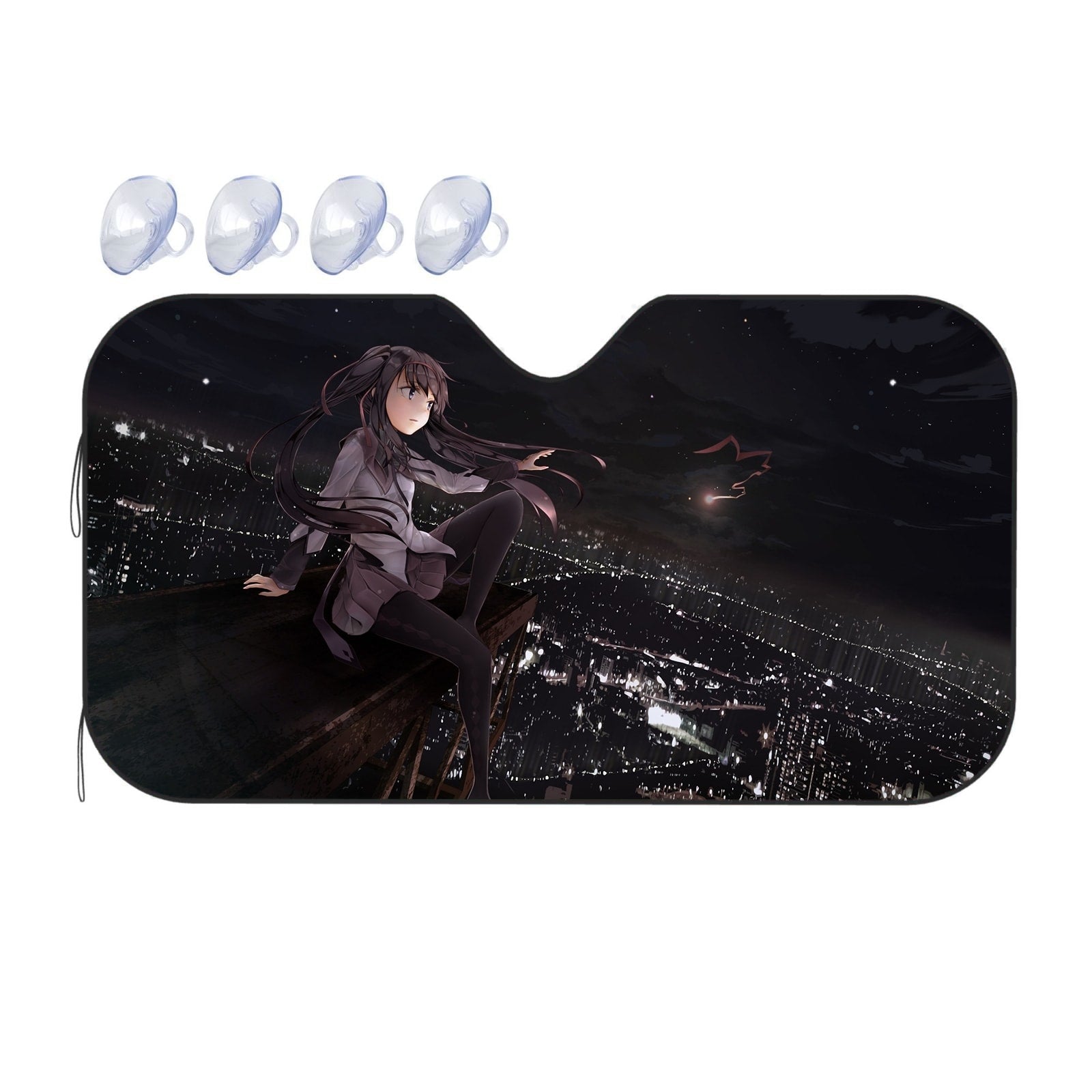 Puella Magi Madoka Magica Car Sunshade