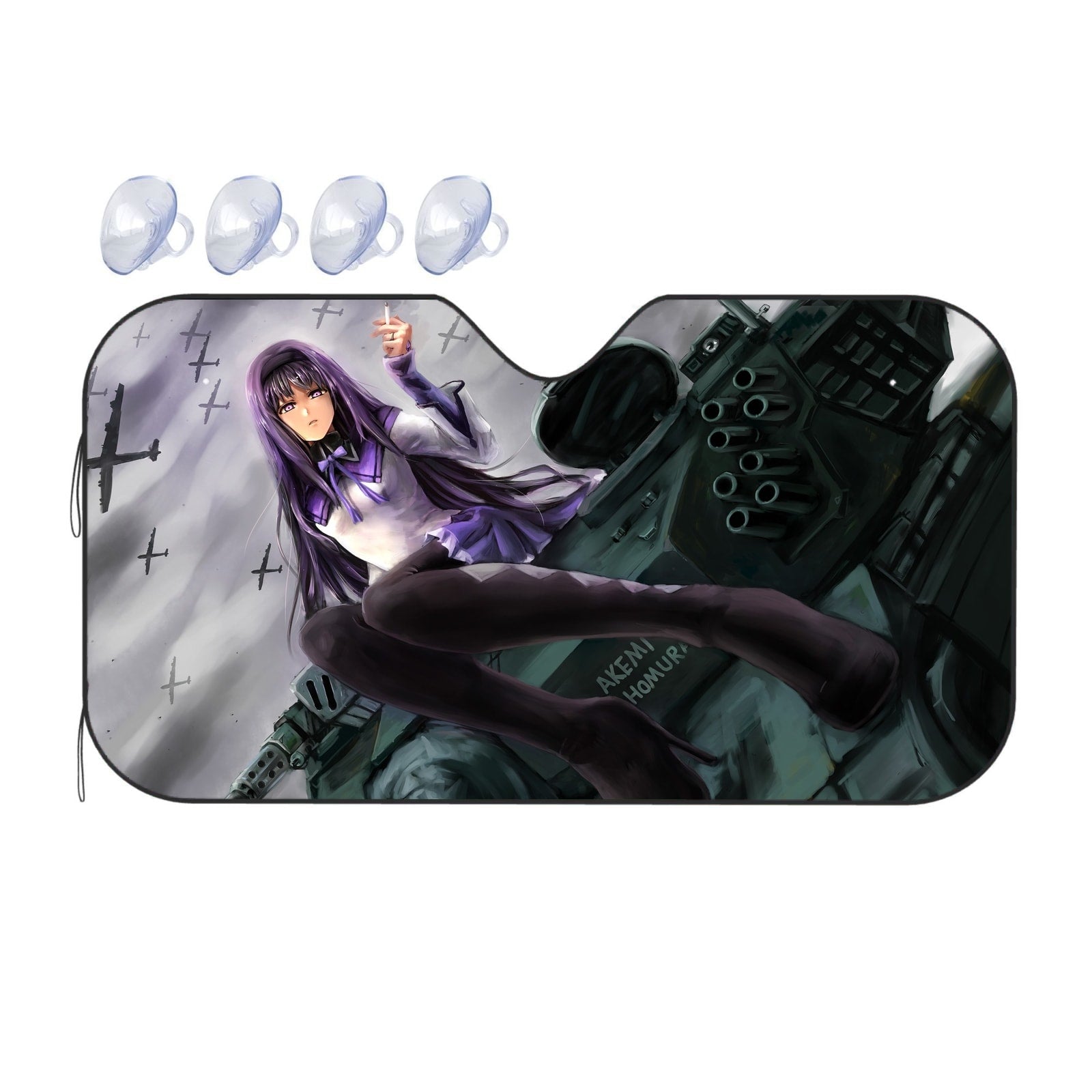 Puella Magi Madoka Magica Car Sunshade