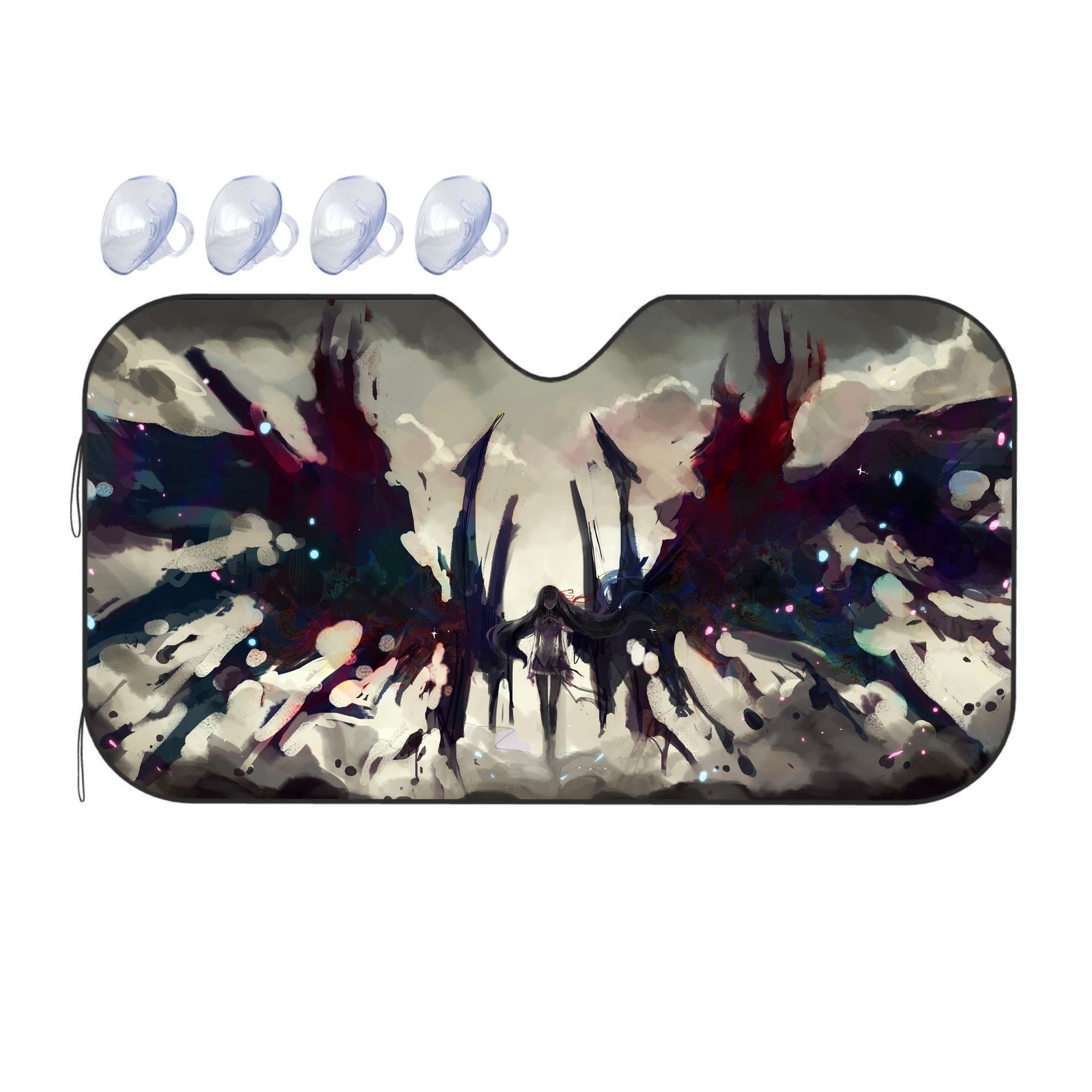 Puella Magi Madoka Magica Car Sunshade