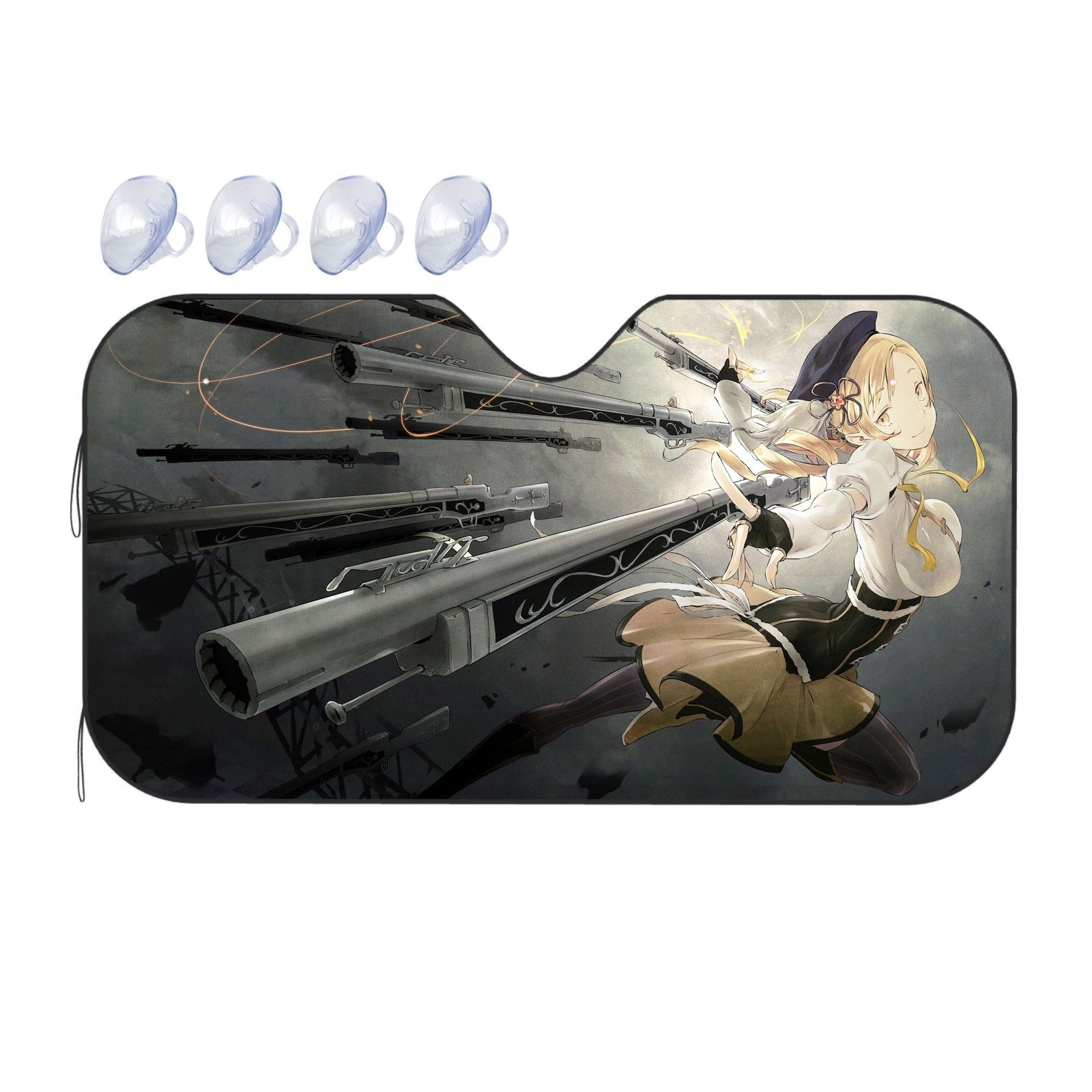 Puella Magi Madoka Magica Car Sunshade