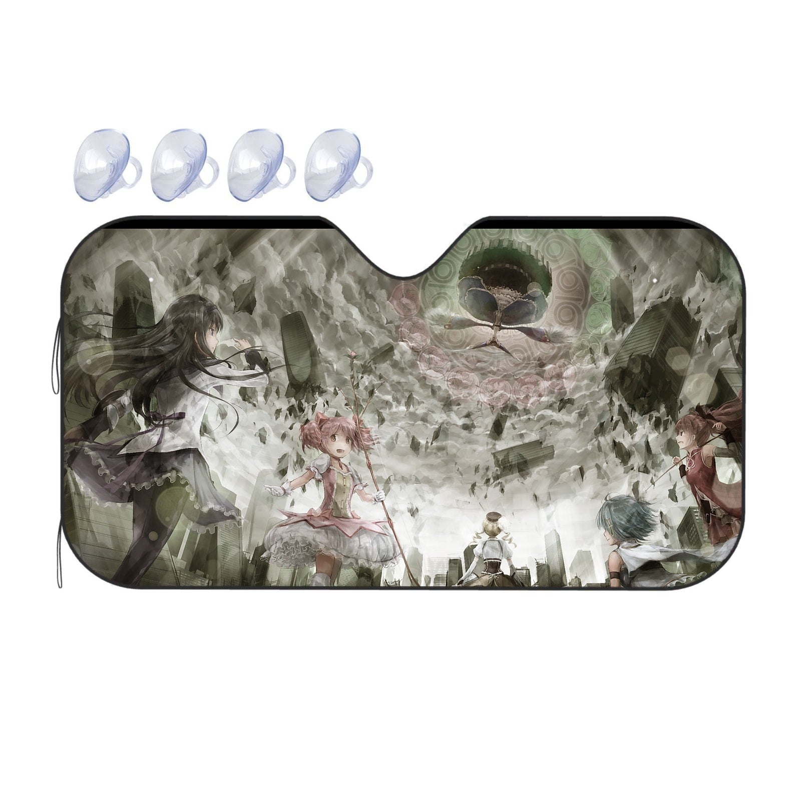 Puella Magi Madoka Magica Car Sunshade