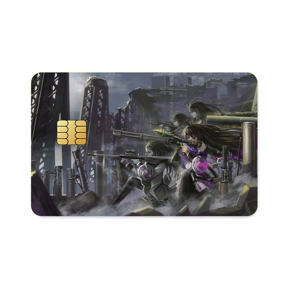 Puella Magi Madoka Magica Credit Card Skins (4-in-1 Pack)