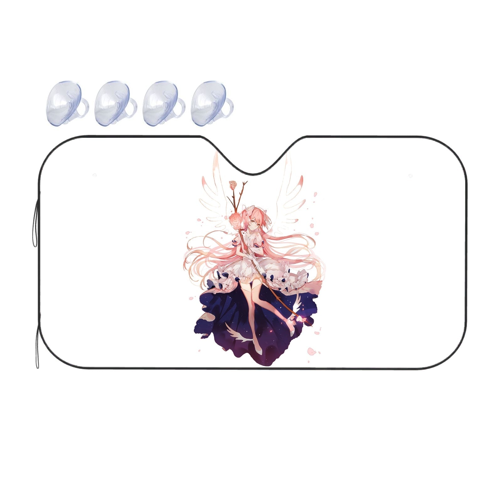 Puella Magi Madoka Magica Madoka Kaname Car Sunshade