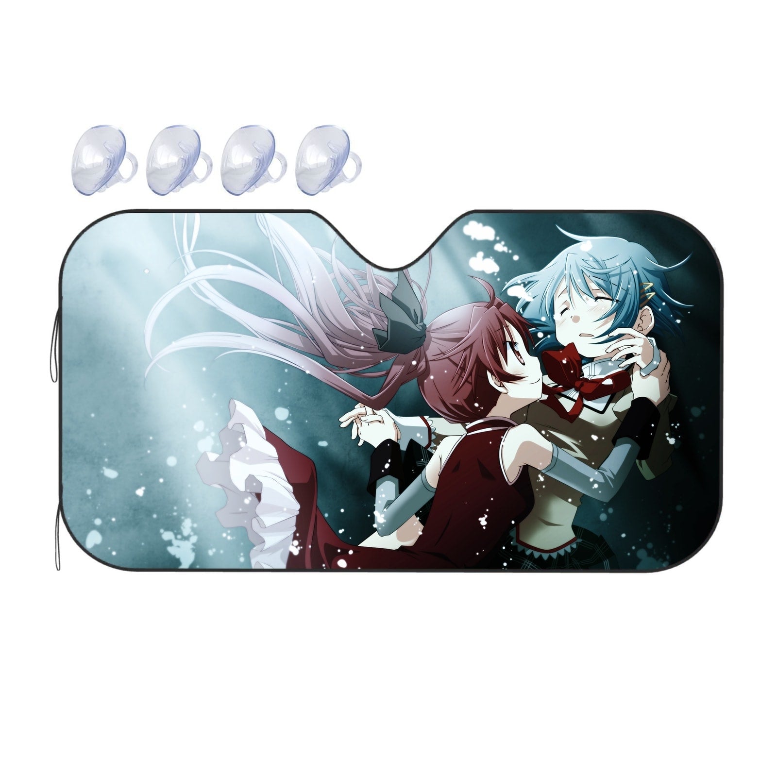 Puella Magi Madoka Magica Sayaka Miki Car Sunshade