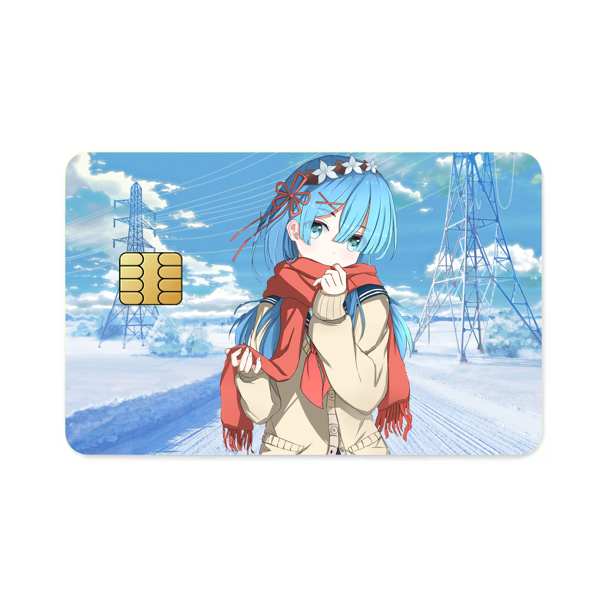 Rem Winter :3 Credit Card Skins (4-in-1 Pack)
