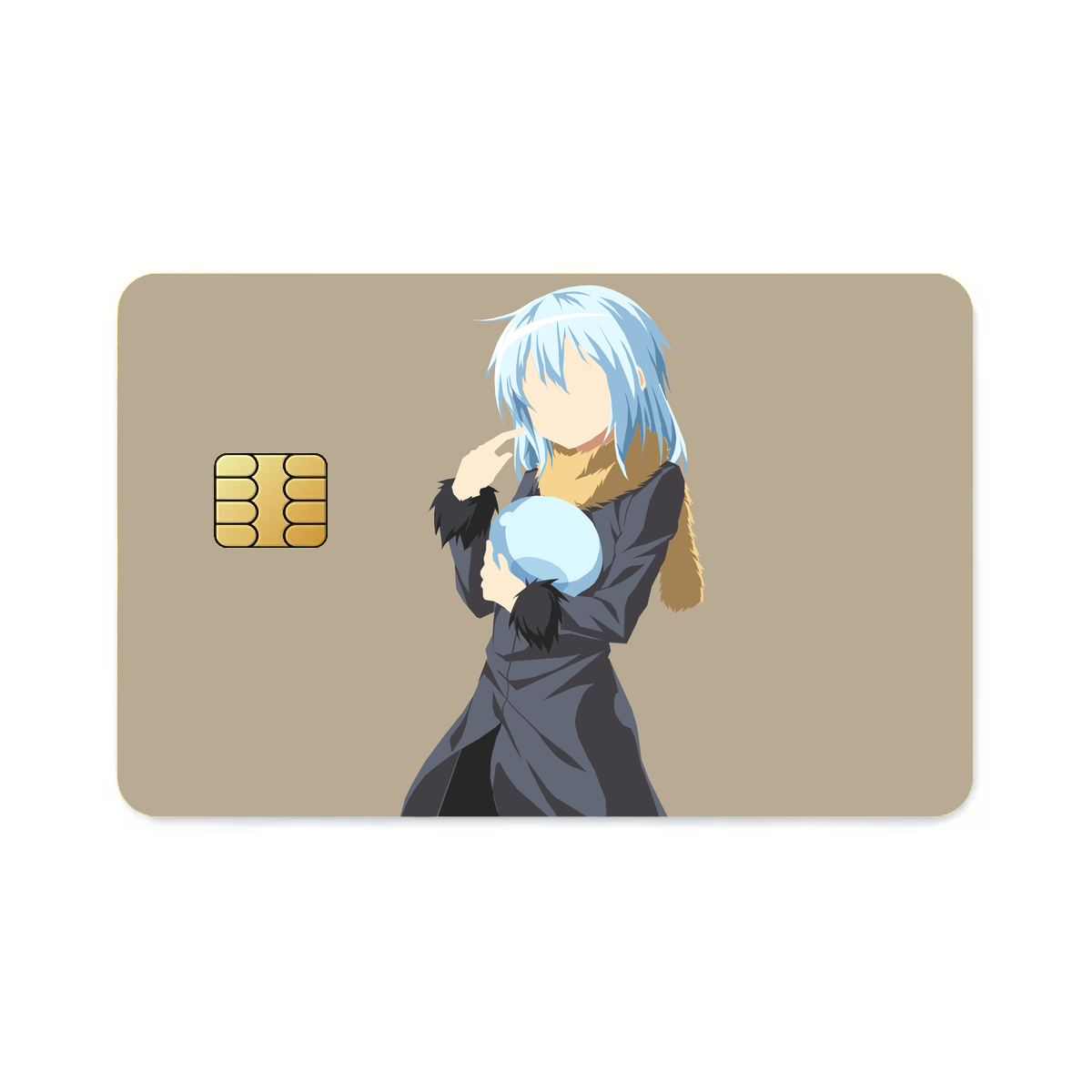 Rimuru Tempest in human form and in slime form minimalist Credit Card