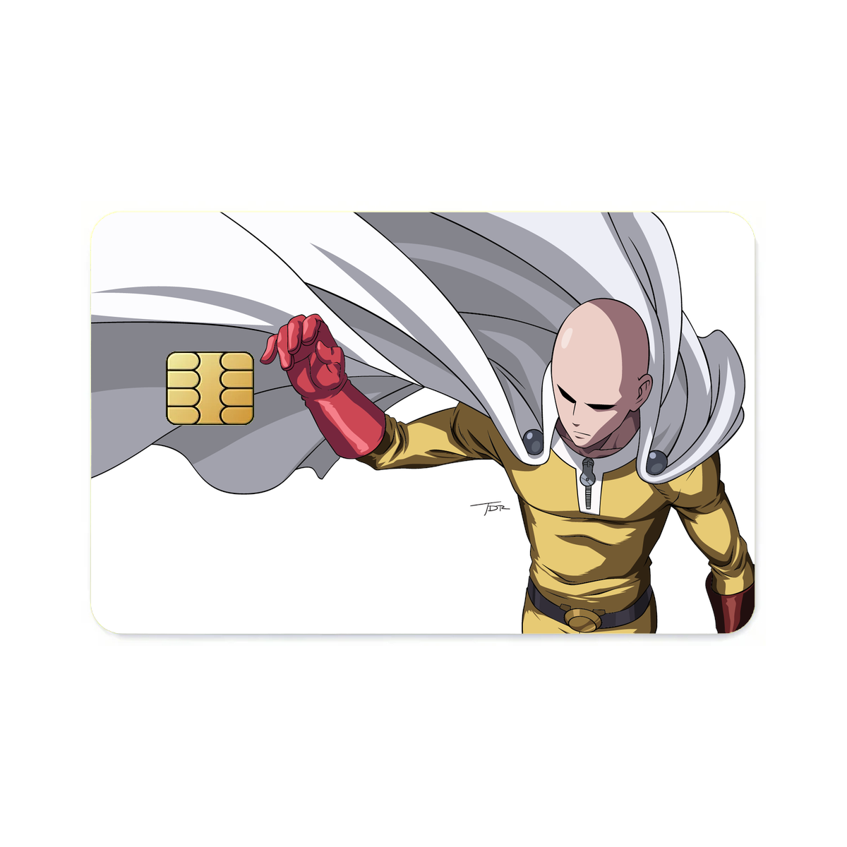 Saitama Credit Card Skins (4-in-1 Pack)