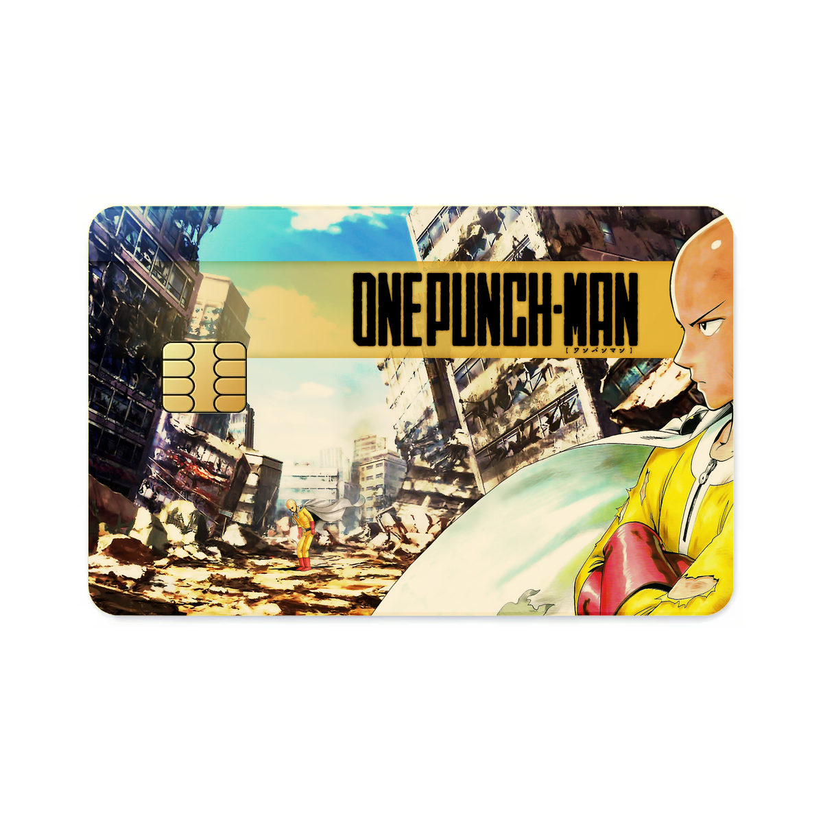Saitama Credit Card Skins (4-in-1 Pack)