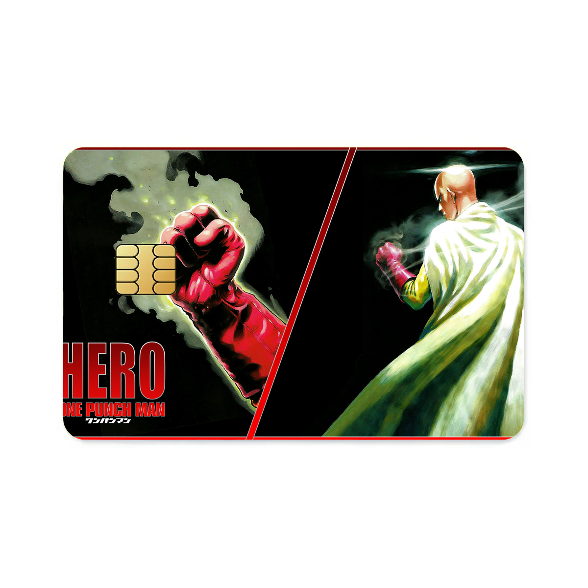 Saitama Credit Card Skins (4-in-1 Pack)