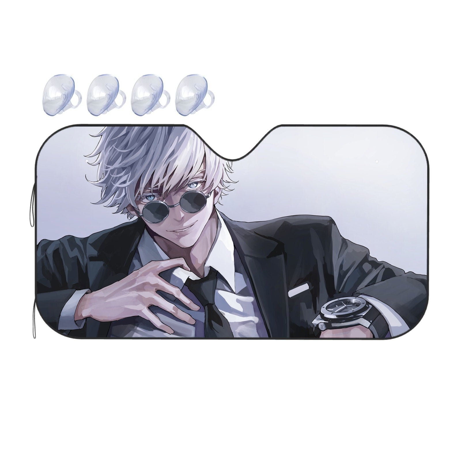 Satoru Gojo Car Sunshade