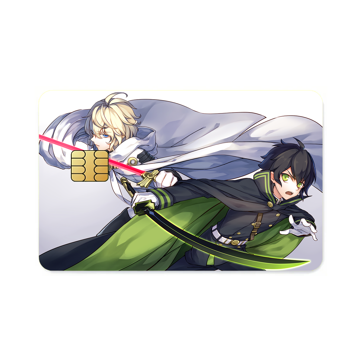 Seraph Of The End Credit Card Skins (4-in-1 Pack)