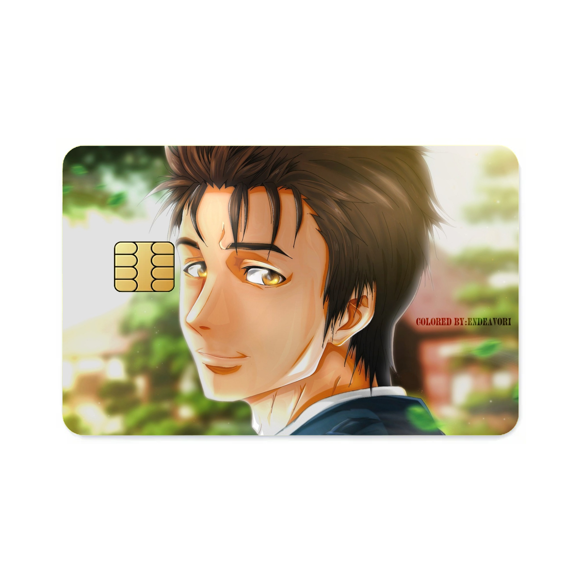 Shinichi Izumi Face Credit Card Skins (4-in-1 Pack)