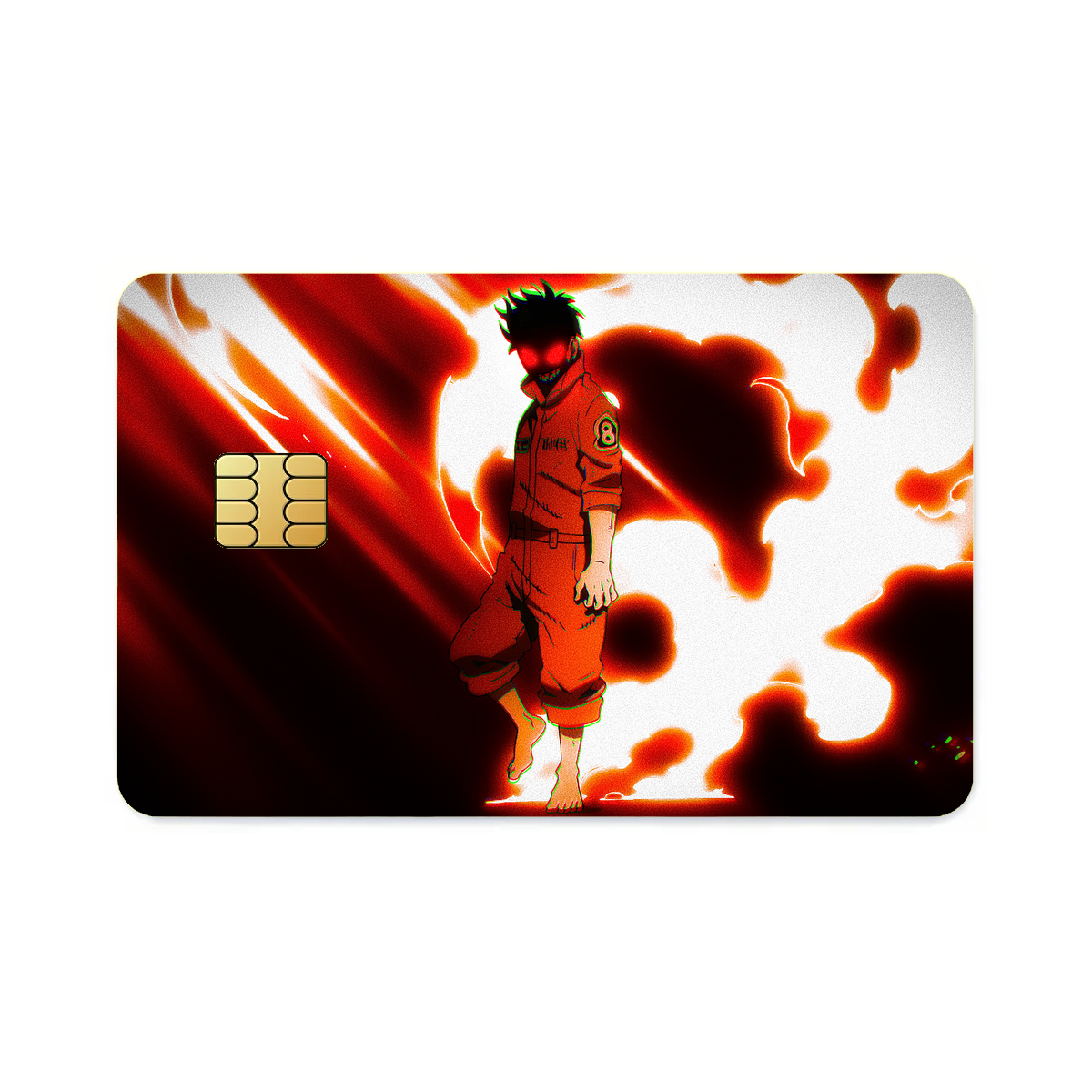 Shinra Kusakabe Credit Card Skins (4-in-1 Pack)