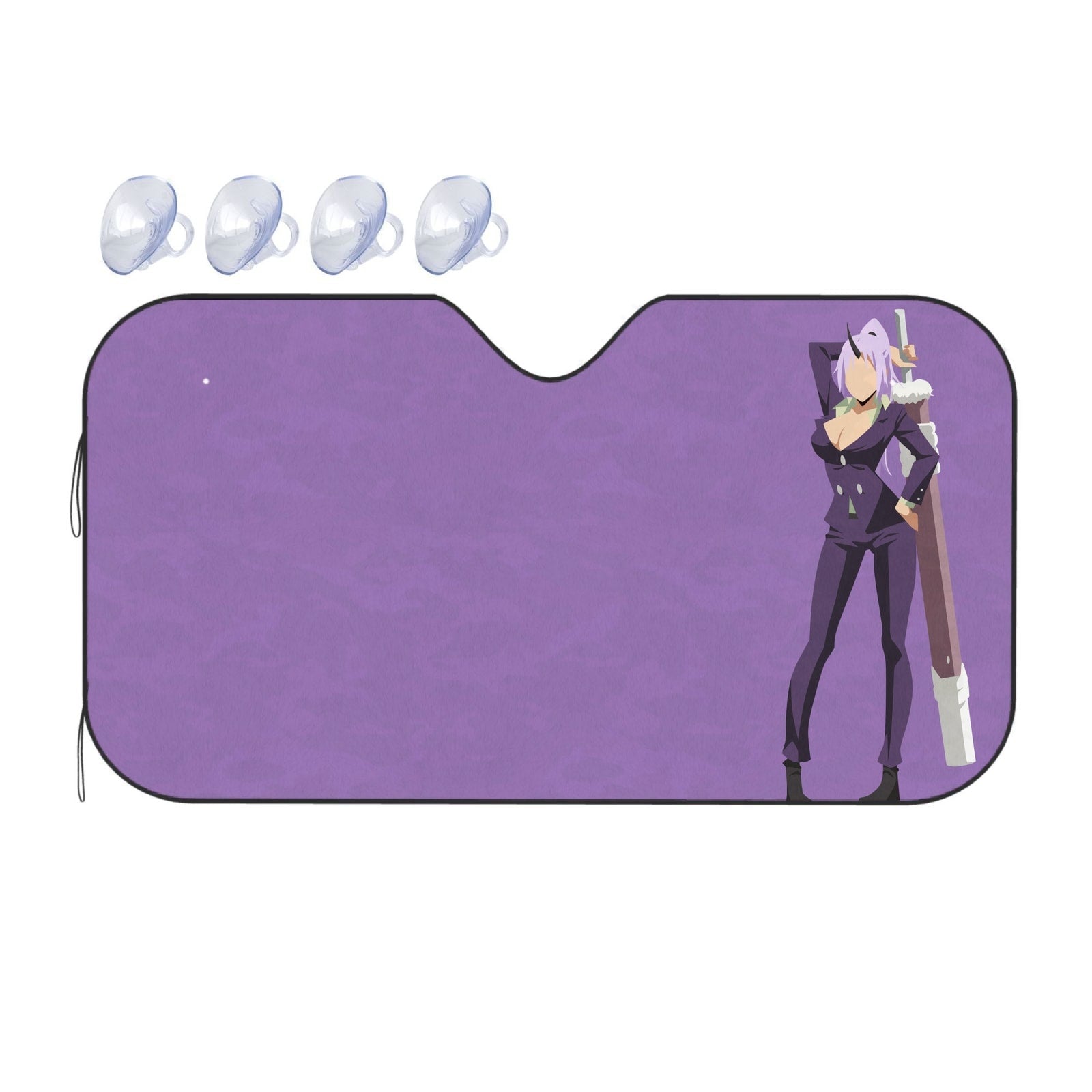 Shion - Tensei Shitara Slime datta ken Minimalist Car Sunshade