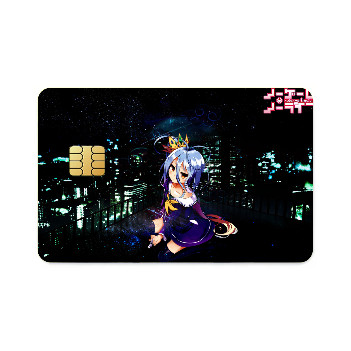 Shiro - No Game No Life Credit Card Skins (4-in-1 Pack)
