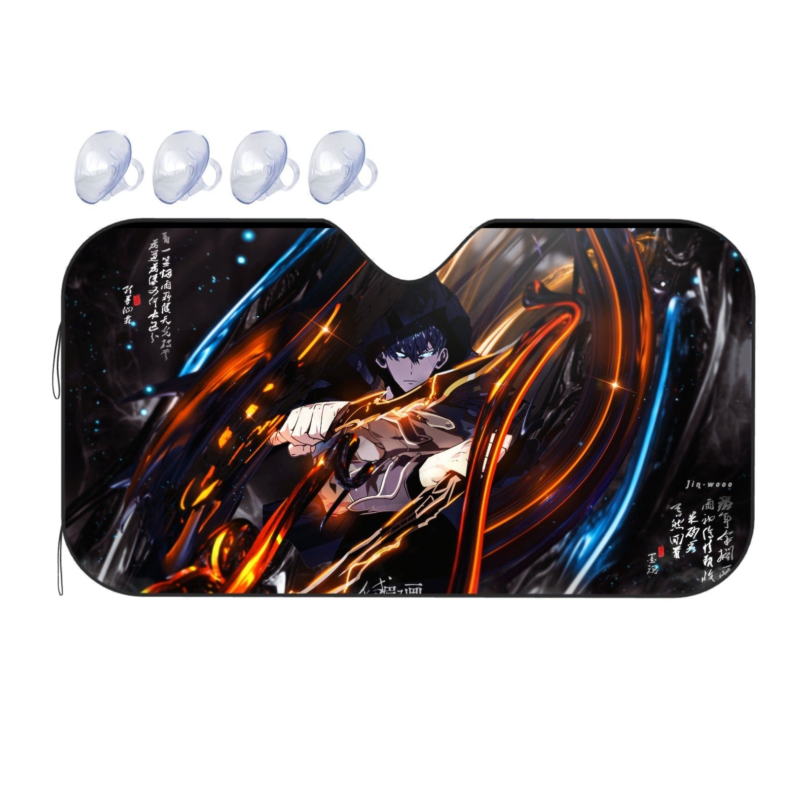 Solo Leveling Car Sunshade
