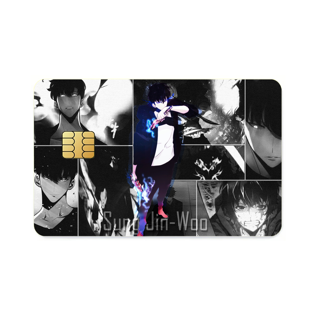 Solo Leveling Credit Card Skins (4-in-1 Pack)