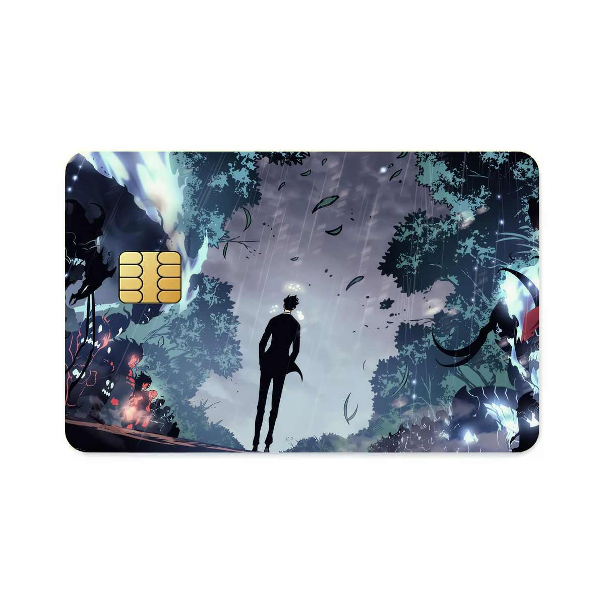 Solo Leveling Credit Card Skins (4-in-1 Pack)