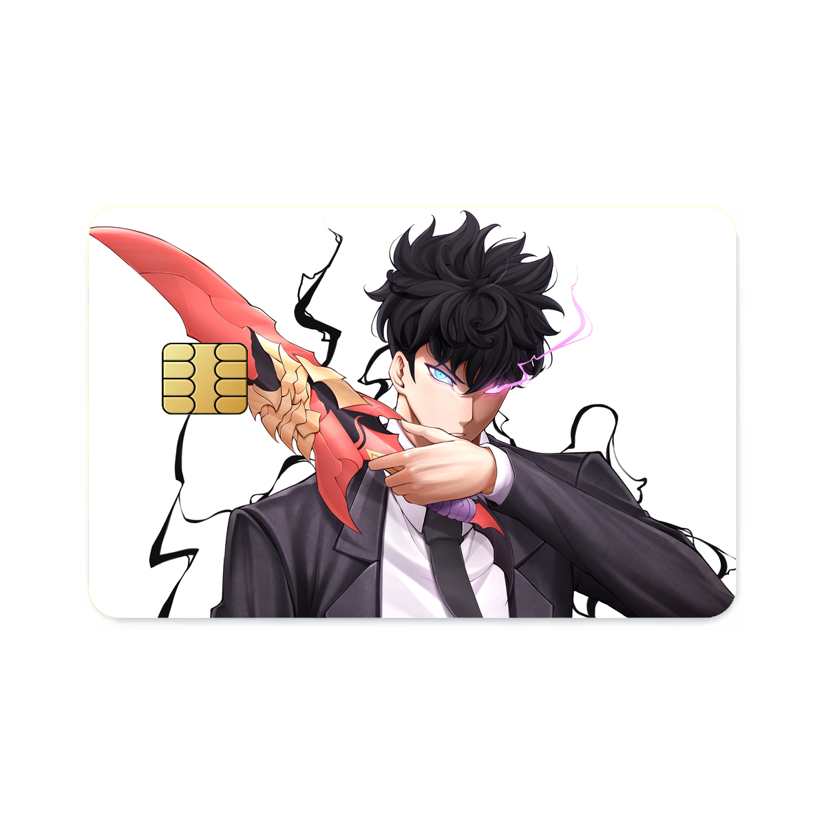 Solo Leveling Credit Card Skins (4-in-1 Pack)