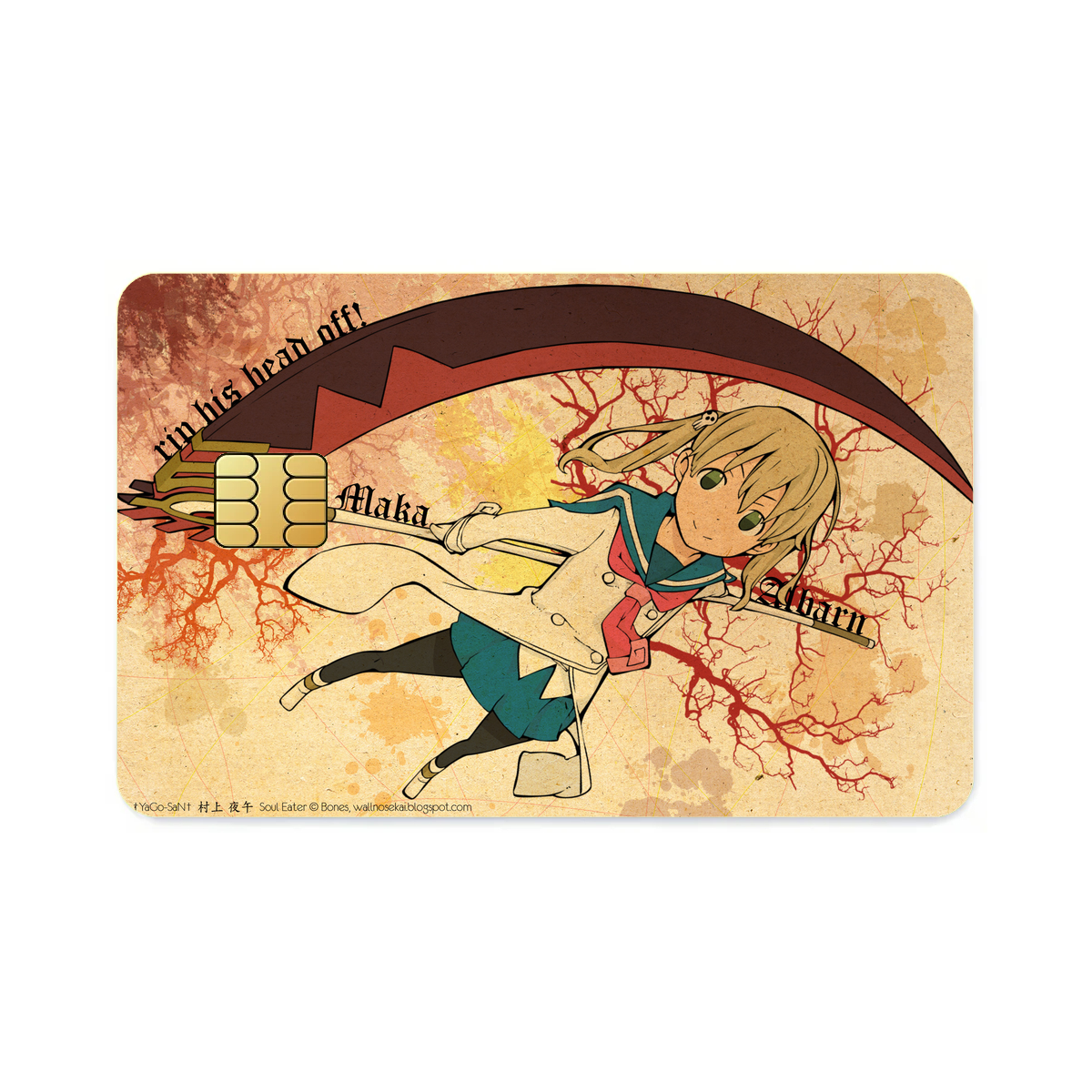 Soul Eater Credit Card Skins (4-in-1 Pack)
