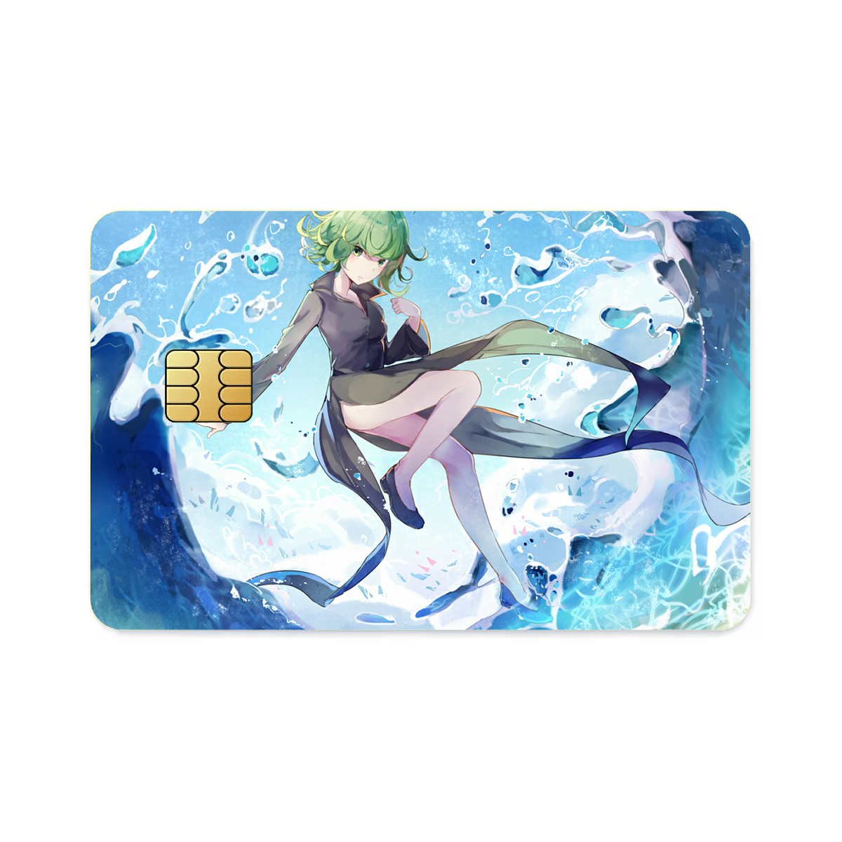 Tatsumaki Credit Card Skins (4-in-1 Pack)