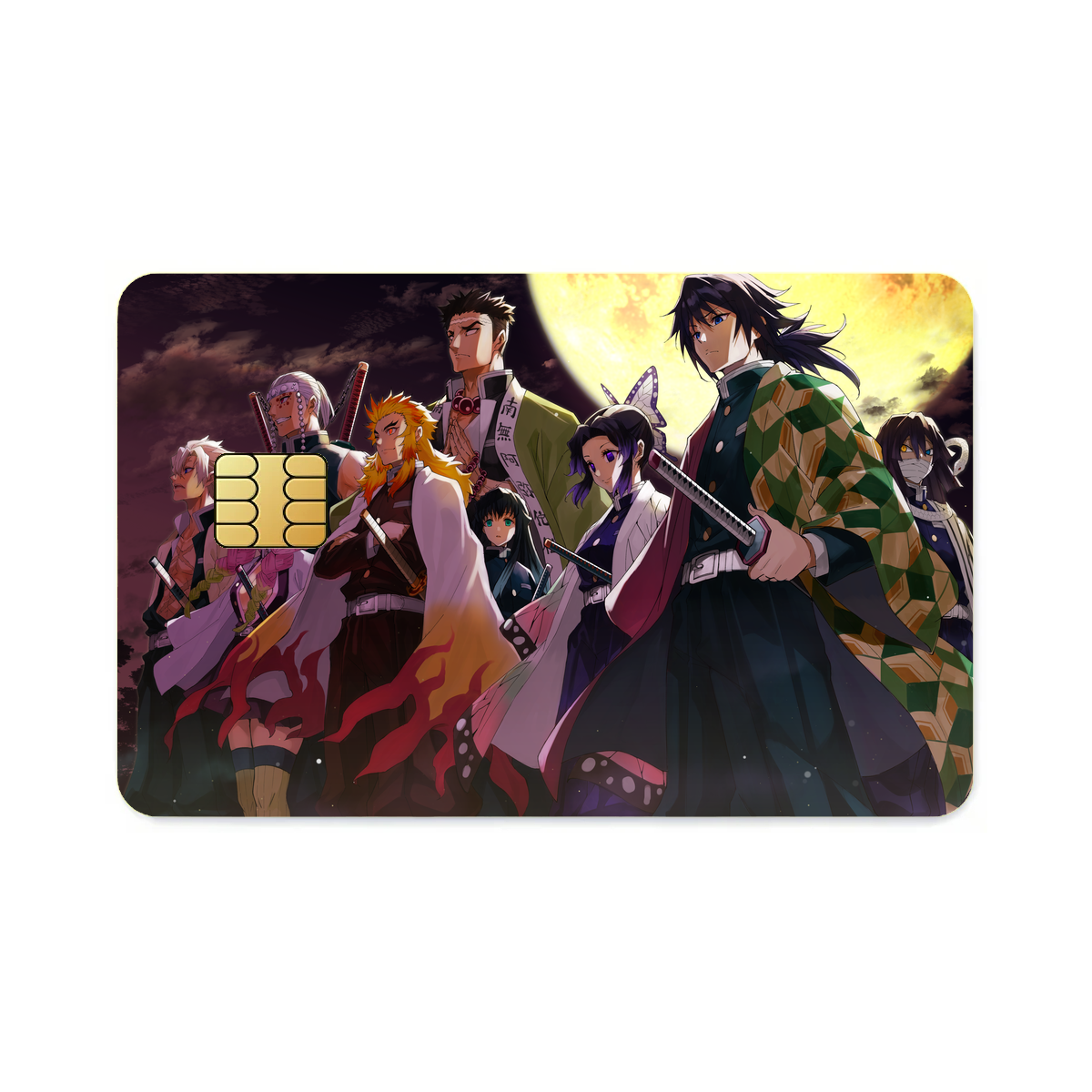 The Hashira Credit Card Skins (4-in-1 Pack)