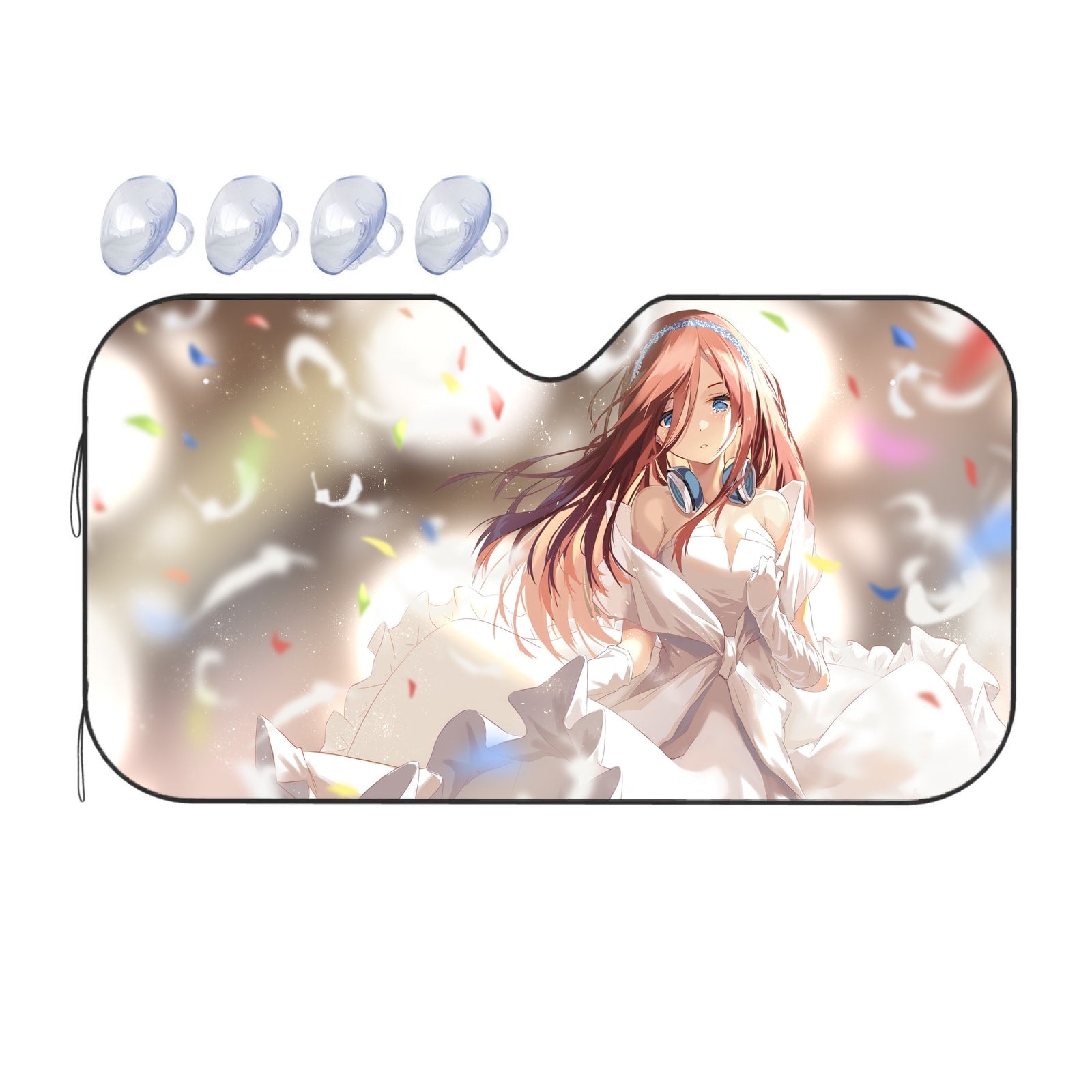 The Quintessential Quintuplets Miku Nakano Car Sunshade