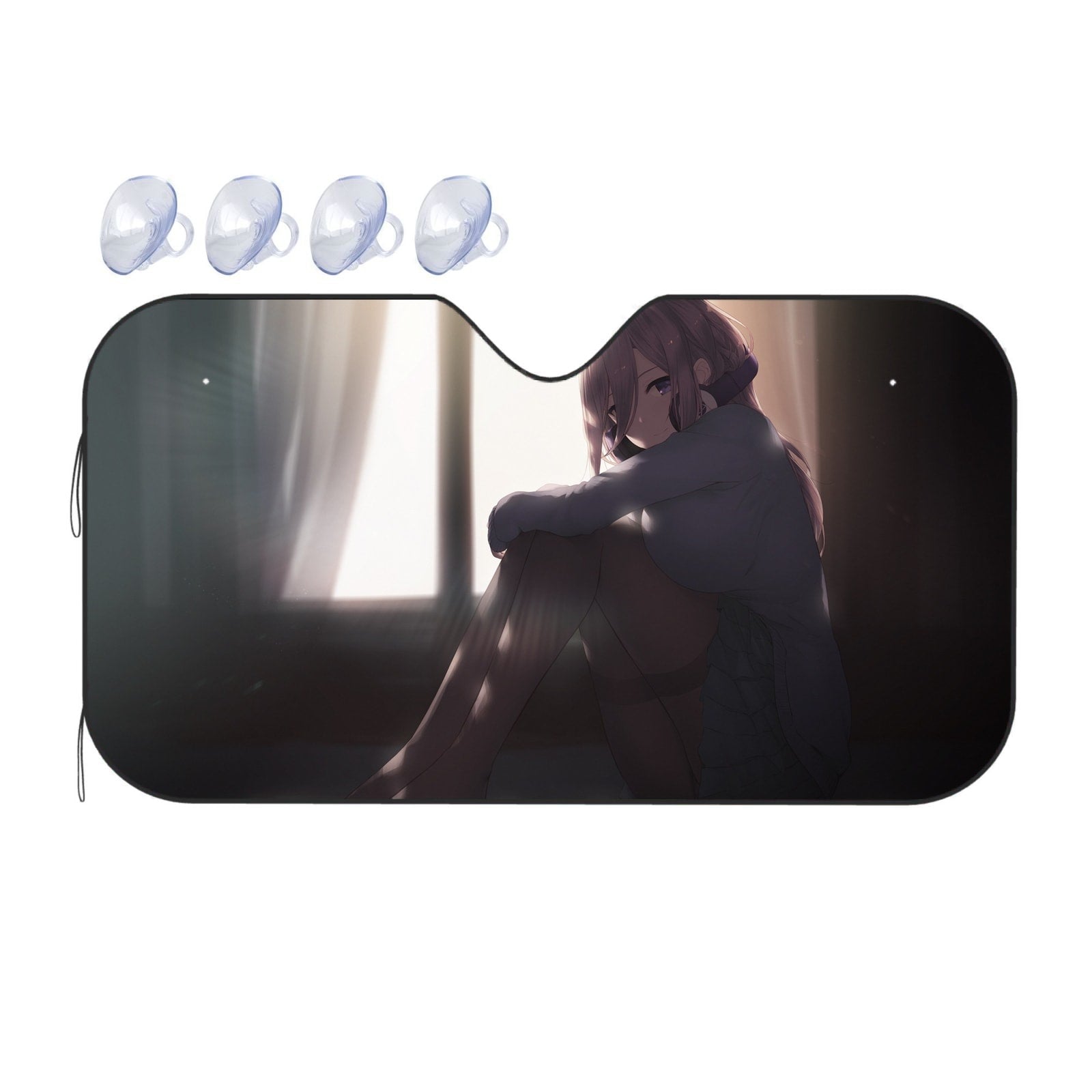 The Quintessential Quintuplets Miku Nakano Car Sunshade