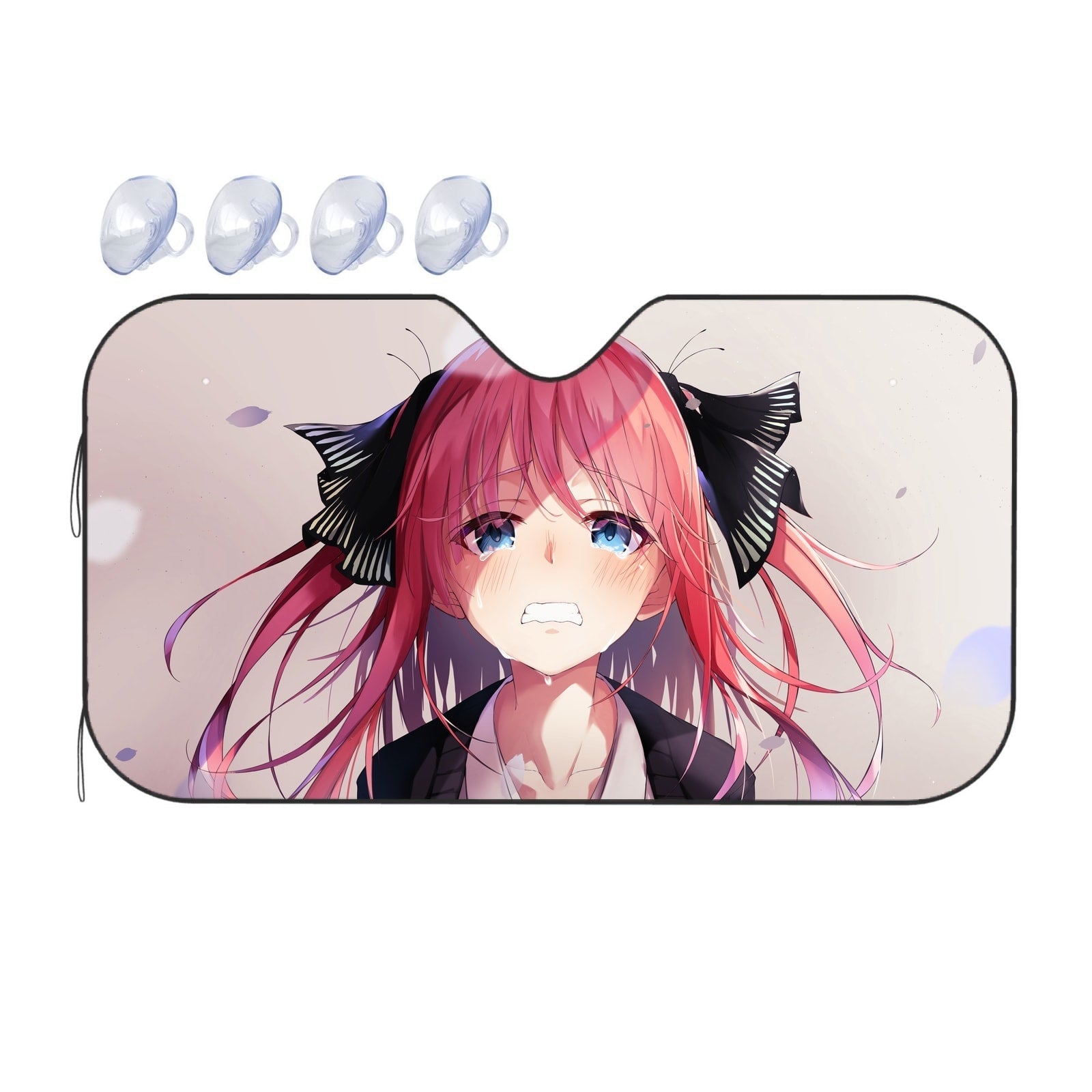 The Quintessential Quintuplets Nino Nakano Car Sunshade