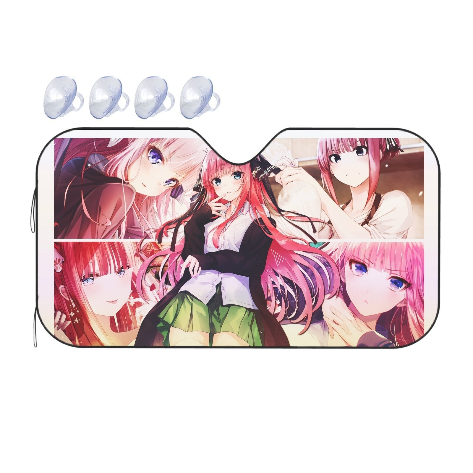 The Quintessential Quintuplets Nino Nakano Car Sunshade