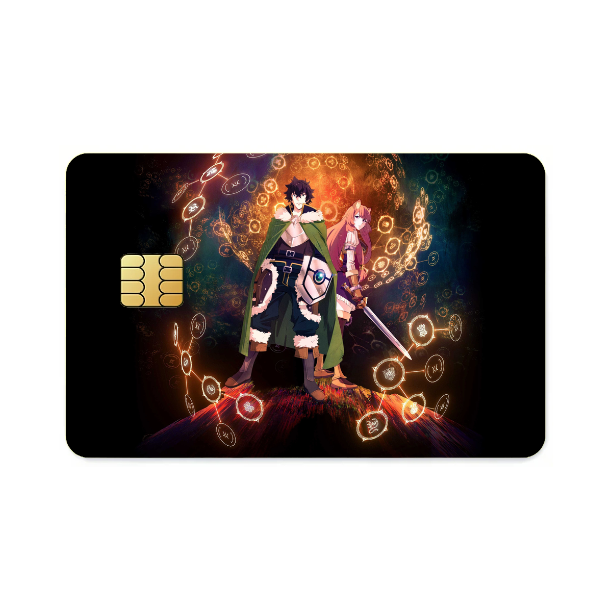 The Rising of the Shield Hero Credit Card Skins (4-in-1 Pack)
