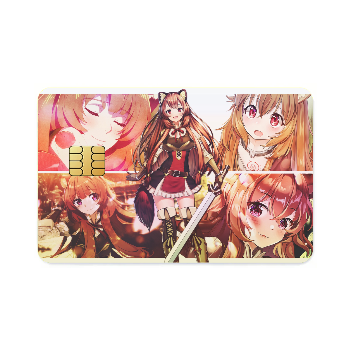 The Rising of the Shield Hero Credit Card Skins (4-in-1 Pack)