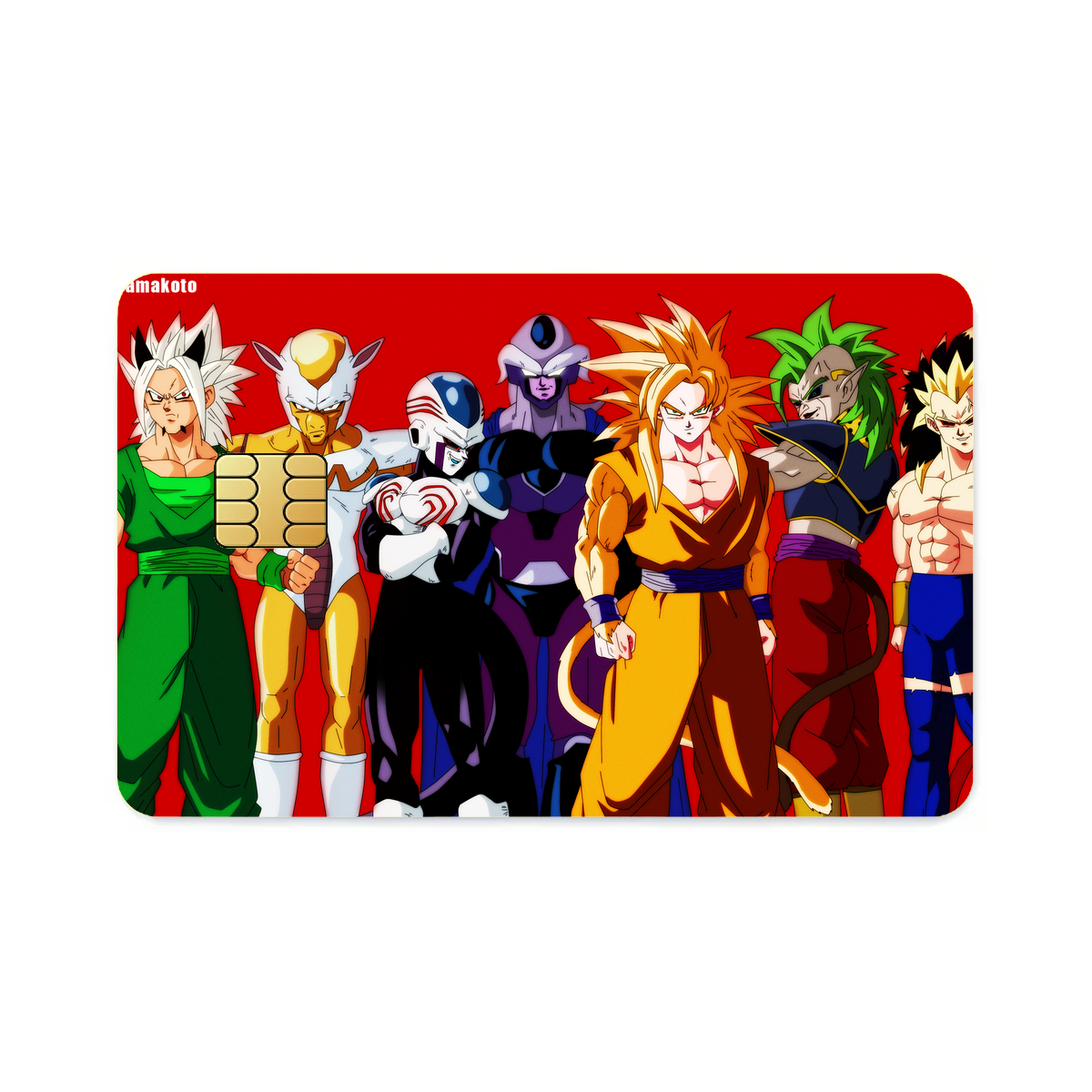 Tribute Dragon Ball Credit Card Skins (4-in-1 Pack)