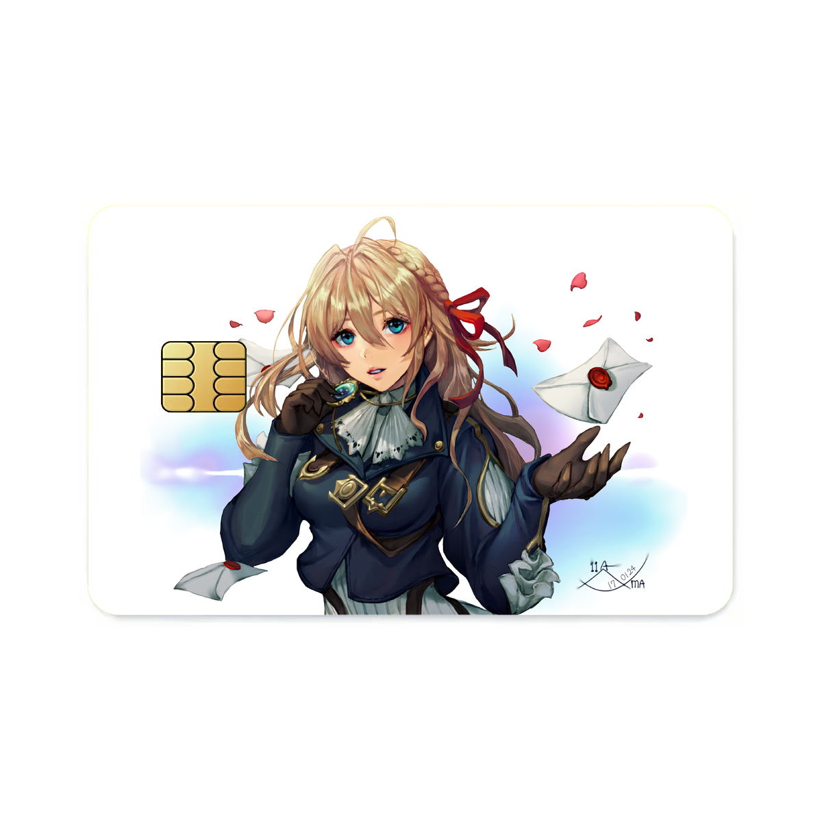 Violet Evergarden Credit Card Skins (4-in-1 Pack)