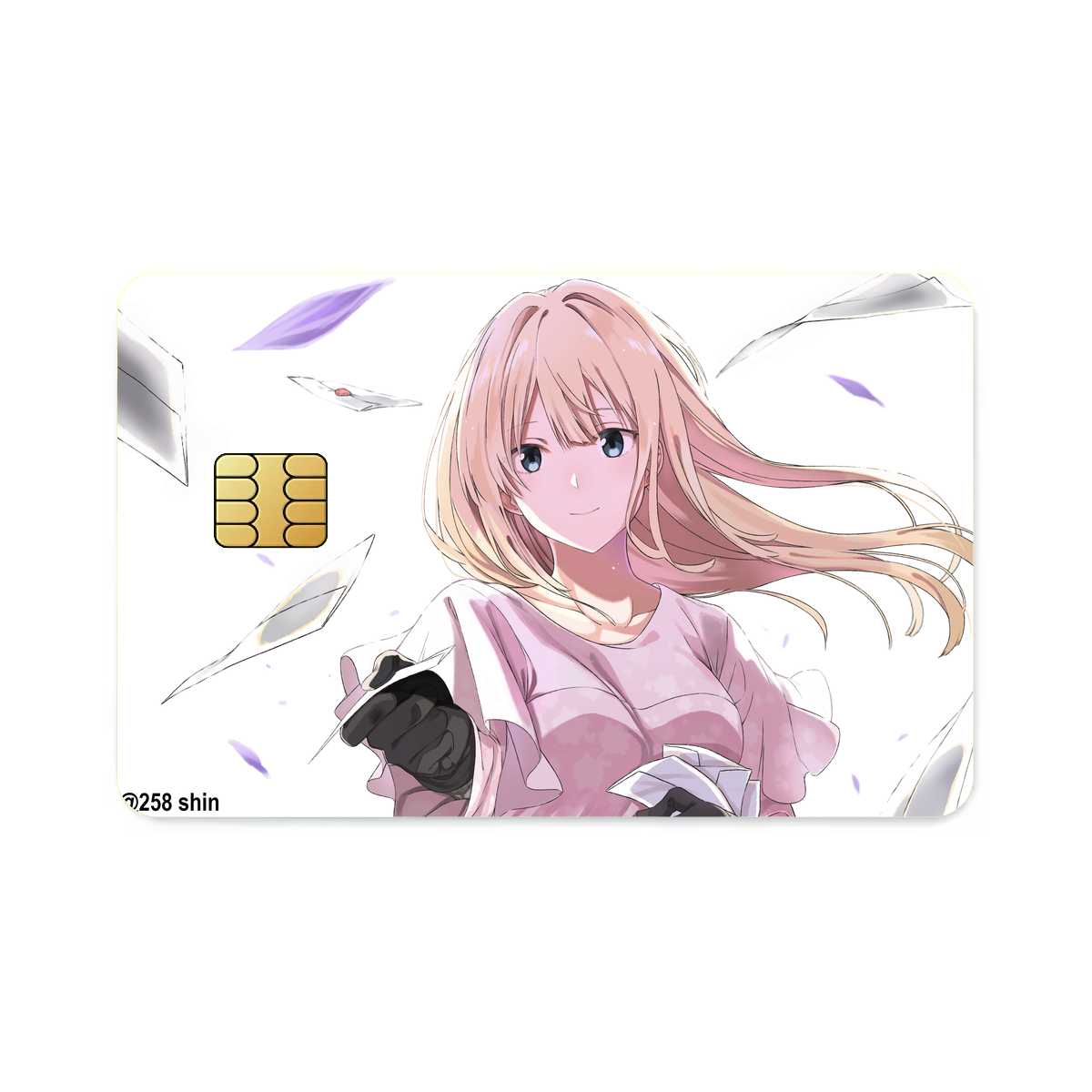 Violet Evergarden Credit Card Skins (4-in-1 Pack)