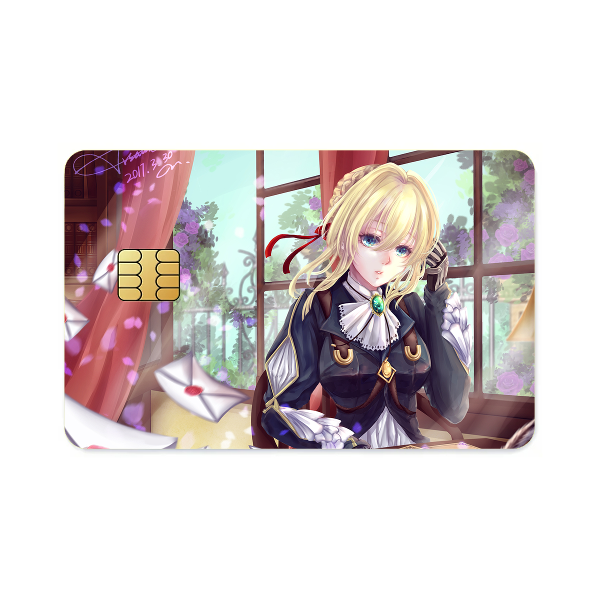 Violet Evergarden Credit Card Skins (4-in-1 Pack)