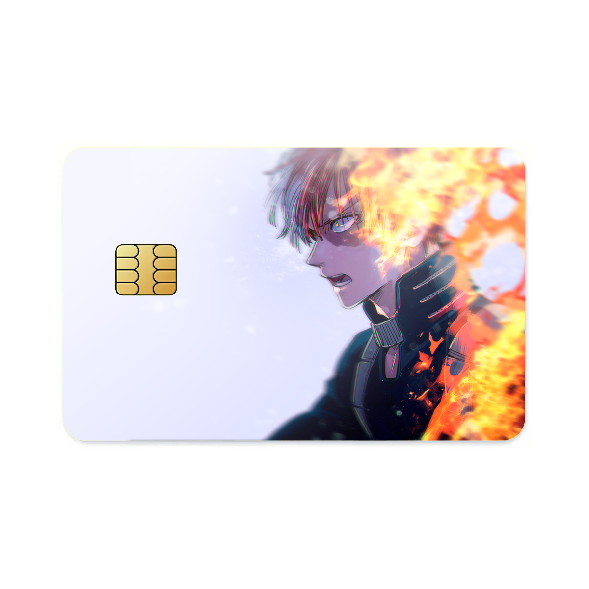 Wallpaper Todoroki Shoto Credit Card Skins (4-in-1 Pack)