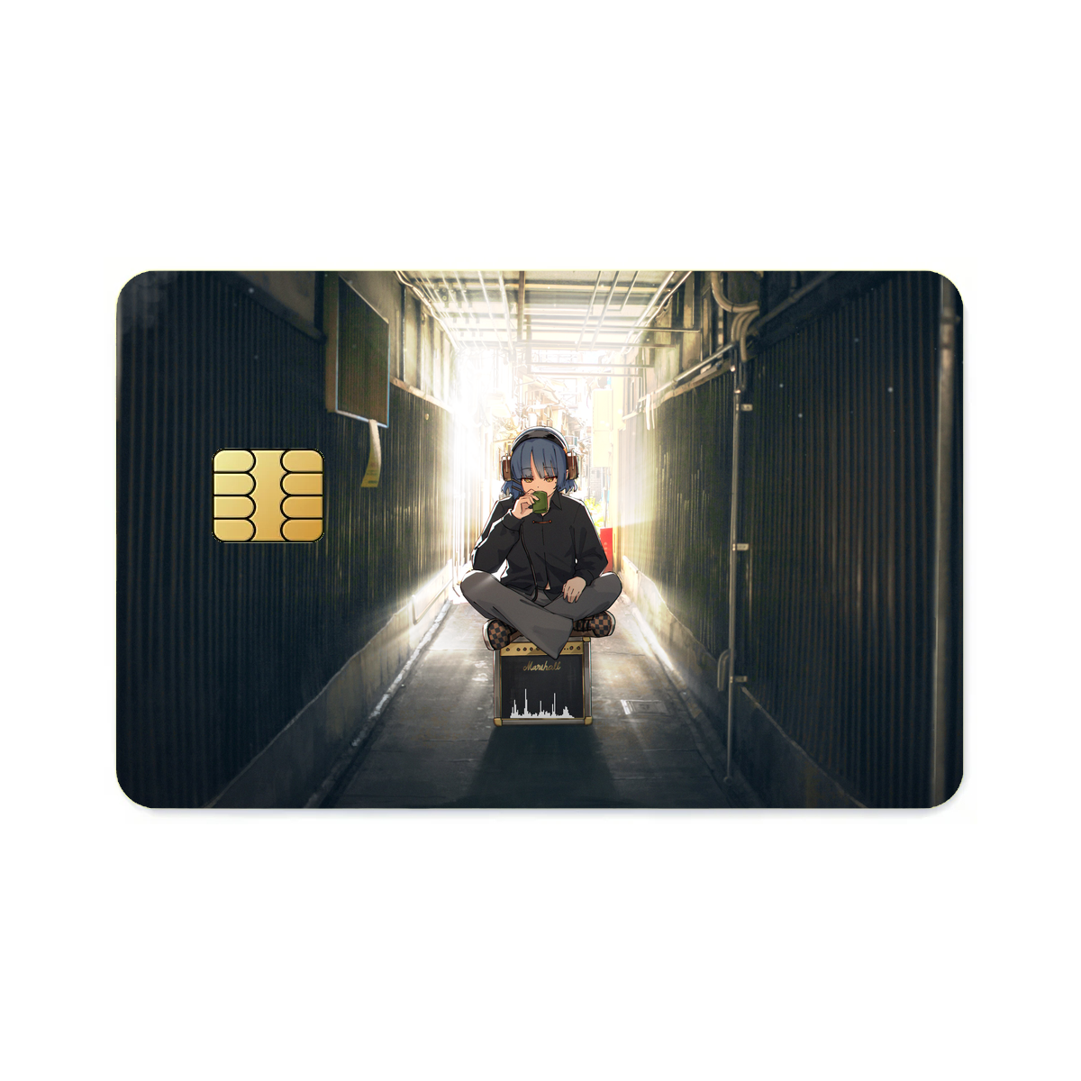 Yamada Ryou Credit Card Skins (4-in-1 Pack)