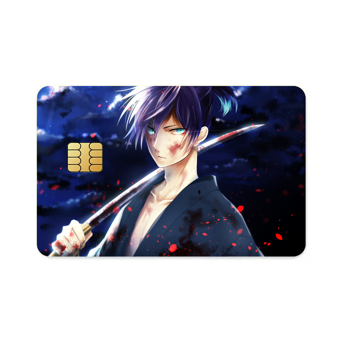 Yato (Noragami) Credit Card Skins (4-in-1 Pack)