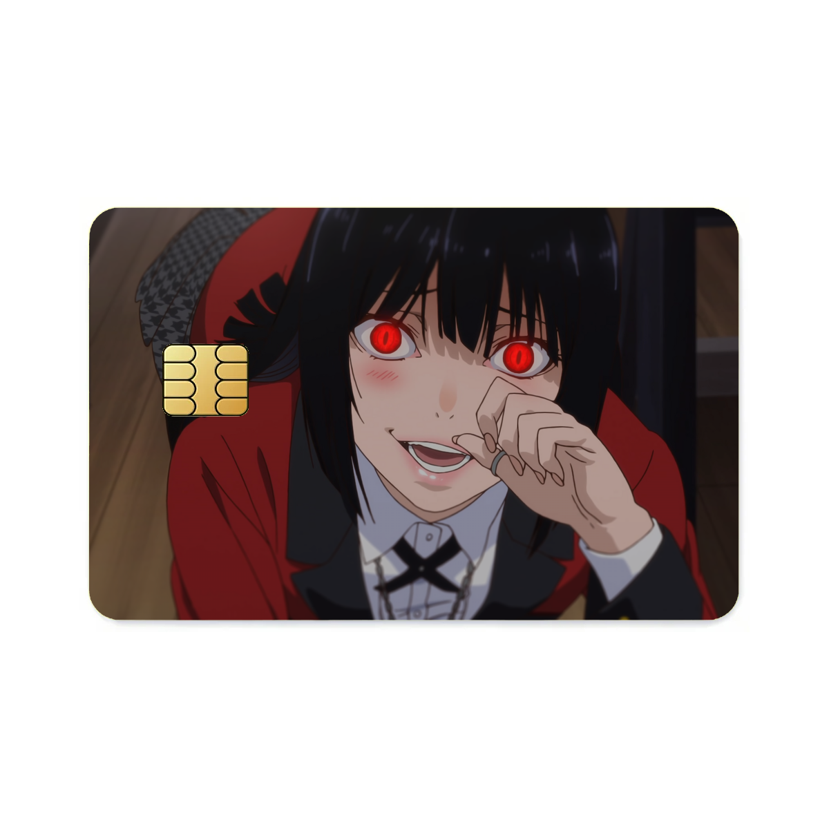 Yumeko Jabami Credit Card Skins (4-in-1 Pack)