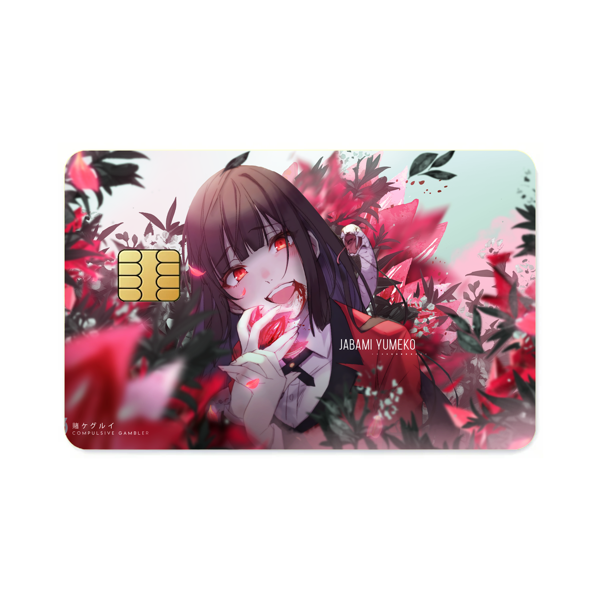 Yumeko Jabami Credit Card Skins (4-in-1 Pack)