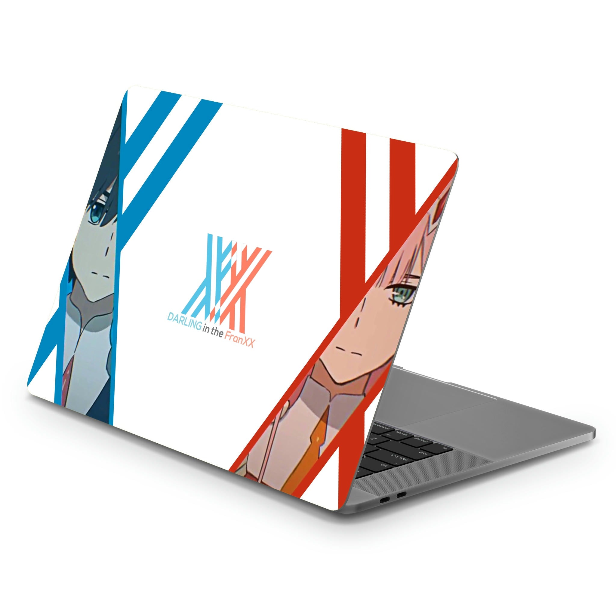Zero Two and Hiro Macbook Skin